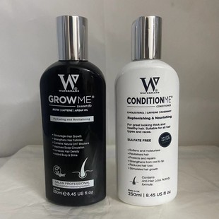 跨境 现货英国 WATERMANS/GROWME 洗发水、护发素组合250ml-阿里巴巴