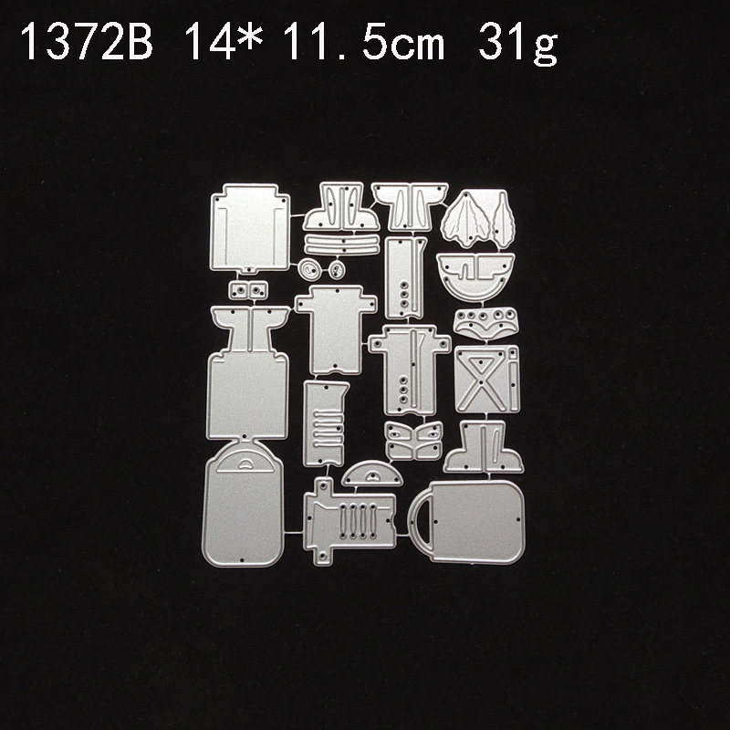 圣诞老人雪人切割刀模cutting dies scrapbooking压花刀模-阿里巴巴