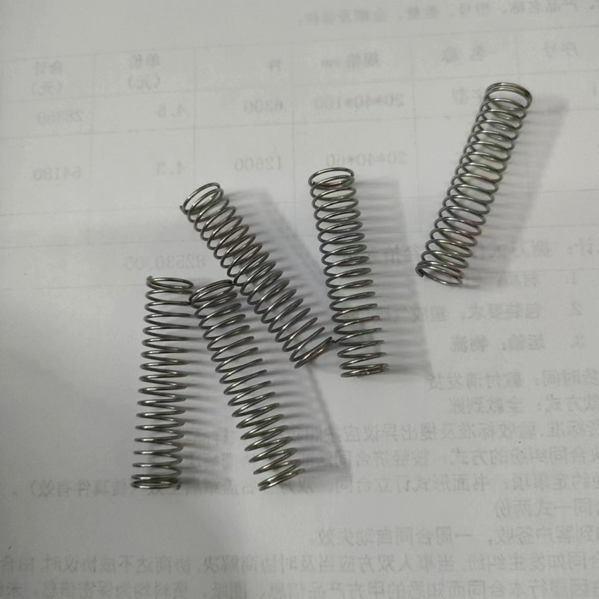 不锈钢弹簧非标粗细长短直径可按要求加工-阿里巴巴