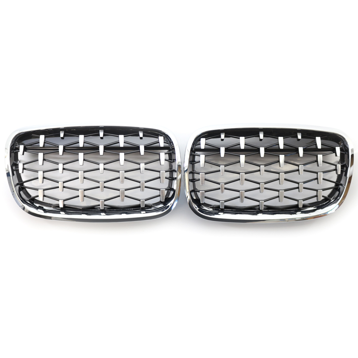 适用于宝马X5X6E70/E71改装满天星中网08-13款流星雨钻石进气格栅-阿里巴巴