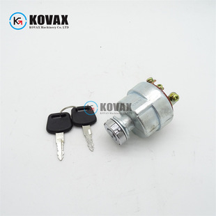 徐工XE215 XE235 XE335 XE370 全新挖掘机点火开关 启动开关机械-阿里巴巴