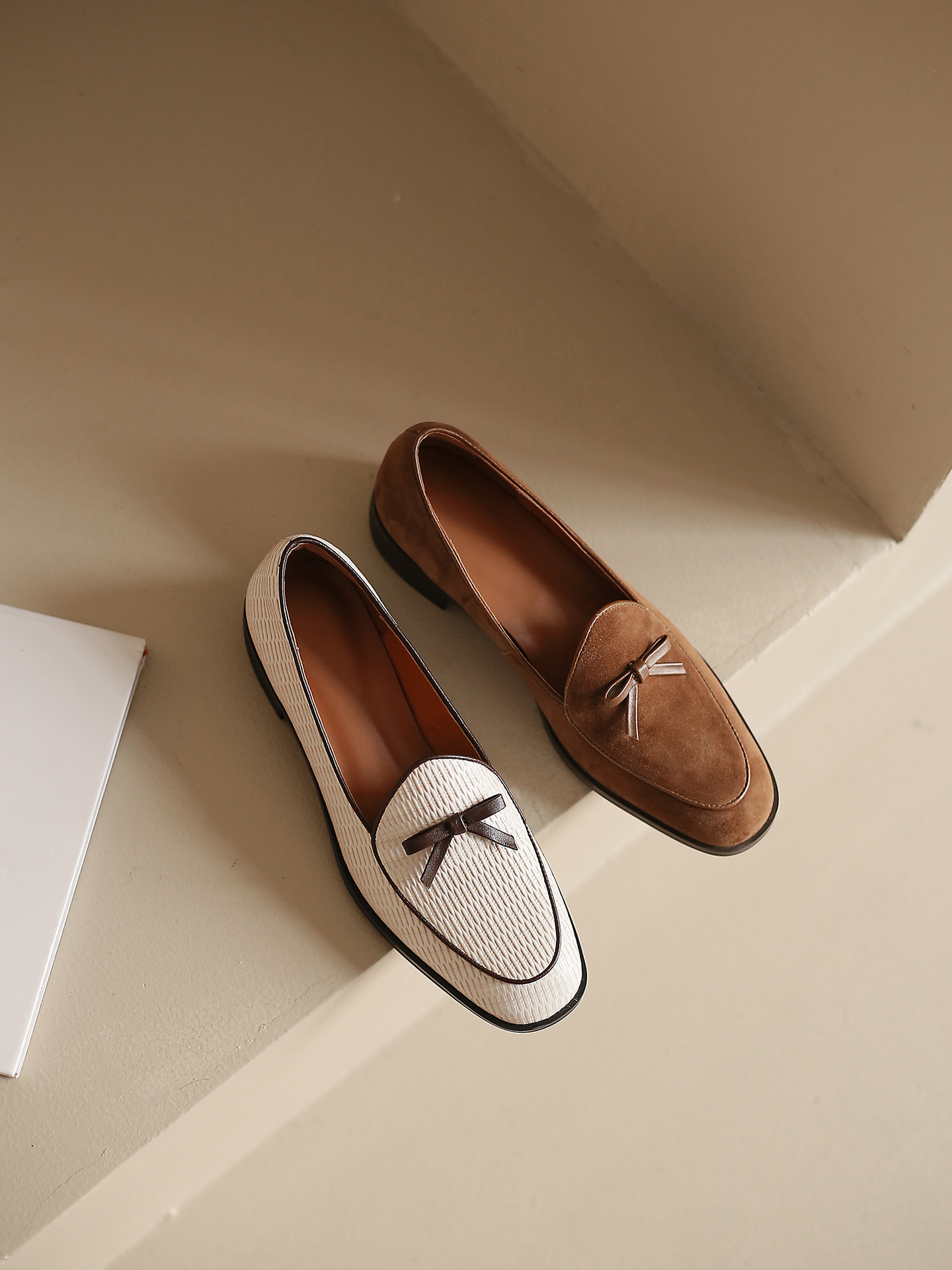 CHIKO Anahi Square Toe Block Heels Loafers Shoes