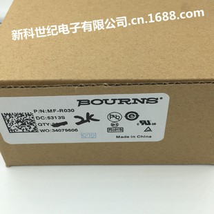 直插MF-R030 0.3A/60V 美国BOURNS分销商自恢复保险丝-阿里巴巴