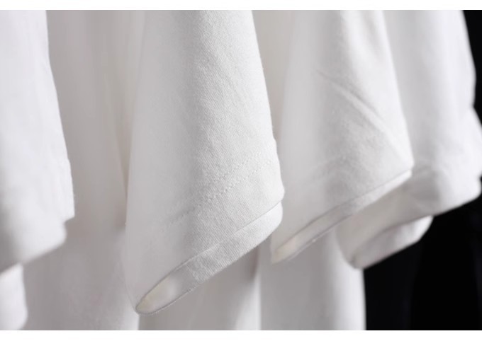 180克CVC短袖190g光板T恤男圆领纯色空白t恤衫男女印字跨境外贸-阿里巴巴