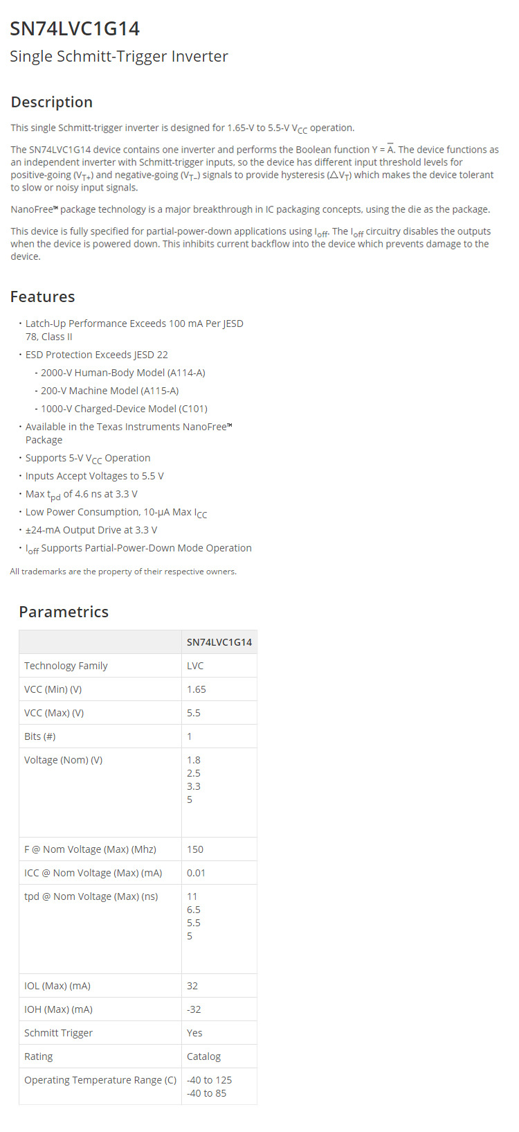 SN74LVC1G14DCKR SOT-353单路施密特触发反相器逻辑芯片配单现货-阿里巴巴