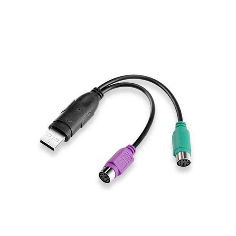 厂家批发usb转ps2转接线USB转键盘鼠标转接线USB一分二带芯片-阿里巴巴