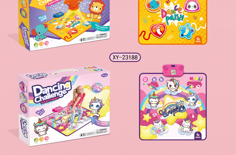 亚马逊儿童音乐跳舞毯音乐毯感统训练器跳跃长高健身毯游戏毯玩具-阿里巴巴