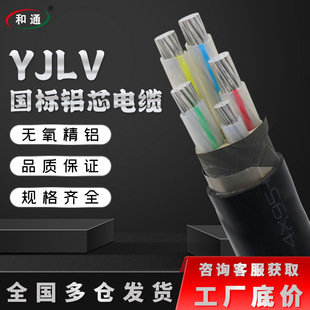 国标铝芯线缆低压YJLV22铠装铝芯 3/4/5/3+1/3+2 芯16 25平方电线-阿里巴巴