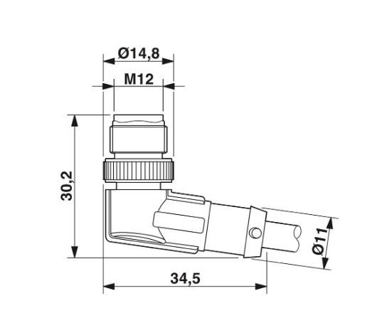 上海祥树PHOENIX菲尼克斯原装进口传感器执行器电缆1538296-阿里巴巴