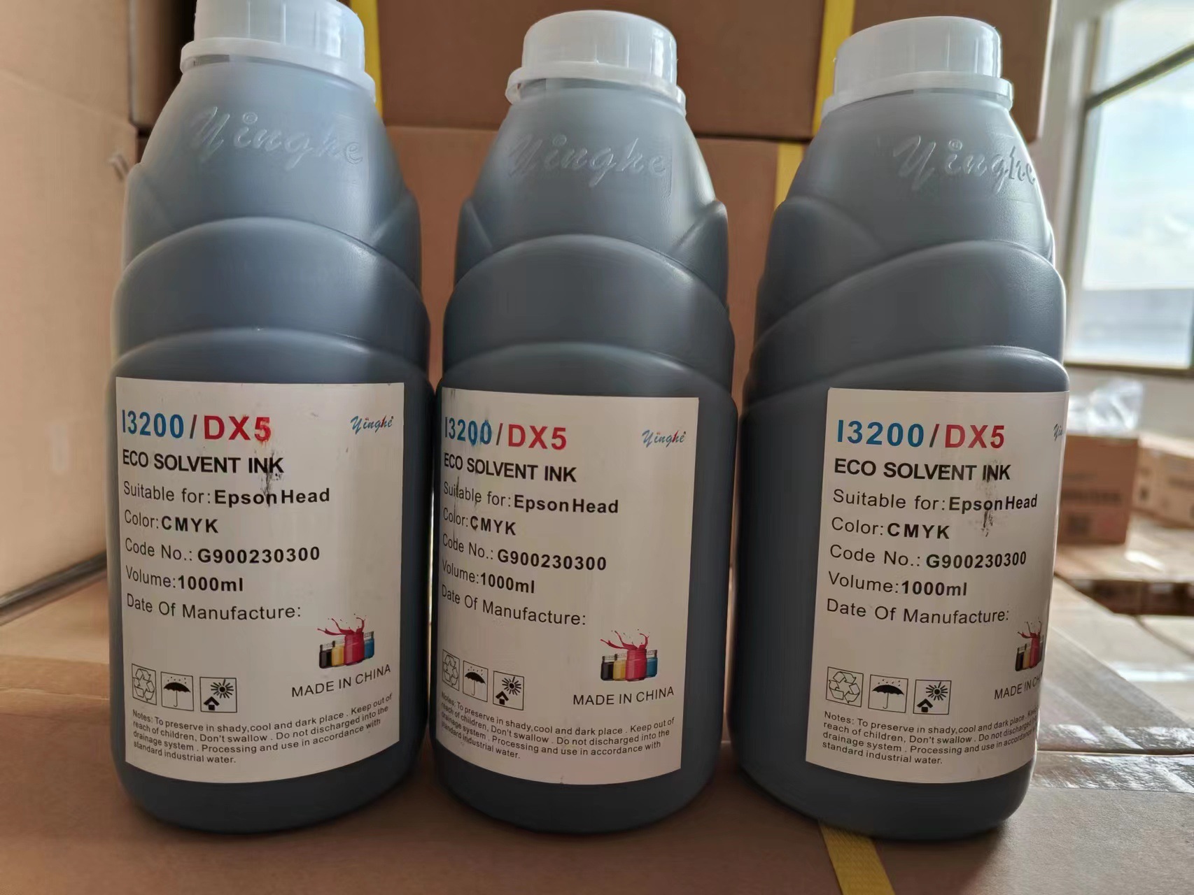 yinghe 户外墨水 瀛和eco墨水弱溶剂 xp600 dx5 i3200墨水ink-阿里巴巴