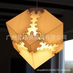3D Rotating Gear Cube Lamp齿轮立方体灯-阿里巴巴