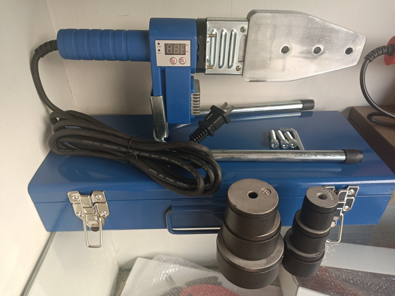 ppr管热熔技术,一个人热熔r管技巧,r管热熔不歪的窍门(第14页)_大山谷图库