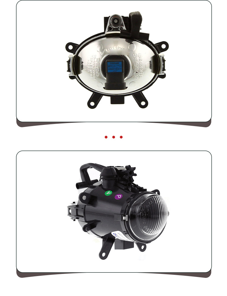 适用于宝马3系新款E46前雾灯02-05前保险杠雾灯日行灯63176911007-阿里巴巴