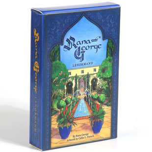 Rana George Lenormand Oracle Cards 拉娜乔治利诺曼神谕卡 桌游-阿里巴巴