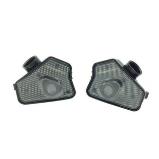 适用于奔驰GLA GLK CLS CLA C级E级A级B级后视镜迎宾灯改装照地灯-阿里巴巴