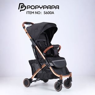 POPYPAPA婴儿推车宝宝轻便折叠可坐儿童手推车口袋高景观推车-阿里巴巴