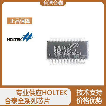 BS8116C-3 SSOP24 台湾合泰 HOLTEK 原装正品 触控芯片 16触摸IC-阿里巴巴
