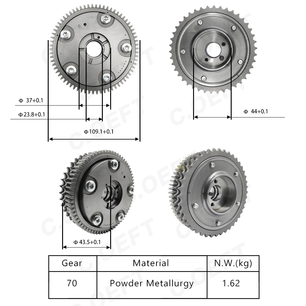 适用于 奔驰272 正时齿轮 相位调节器（R进） A2720505347-阿里巴巴