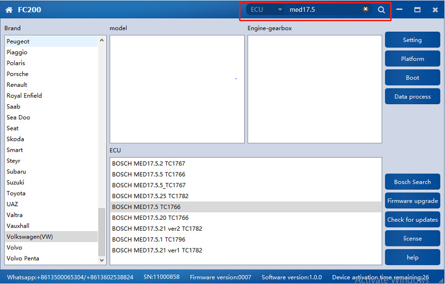 CG FC200 ECU 编程器/ECU维修克隆FC-200完整版AT200升级版-阿里巴巴