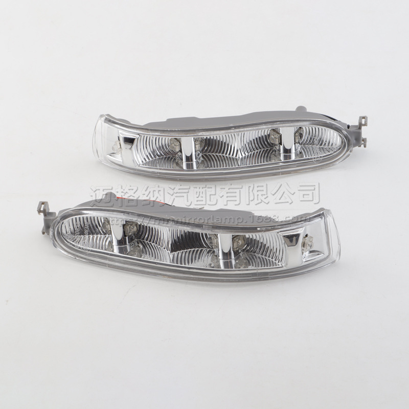 适用 02-09奔驰W209 CLK倒车镜后视镜LED转向灯信号提示灯侧边灯-阿里巴巴