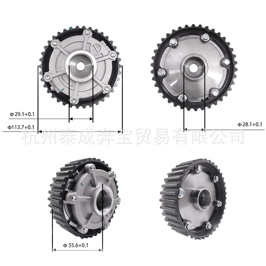 8200782671 适用雷诺vvt正时齿轮相位调节器凸轮轴链轮执行器时规-阿里巴巴