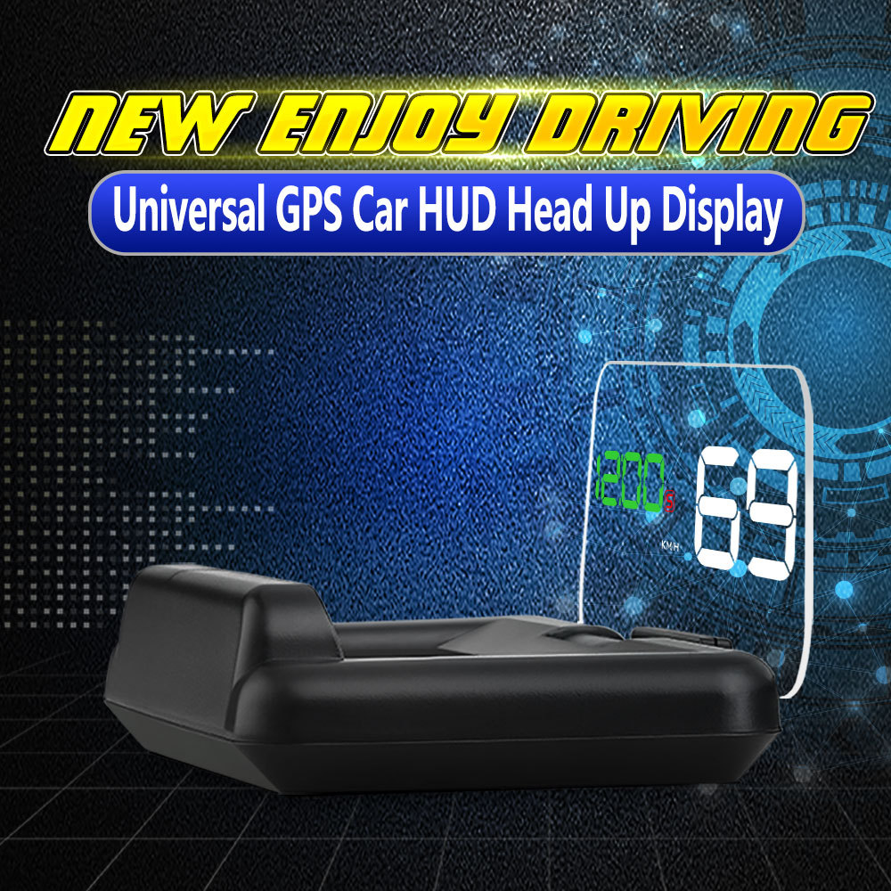 HUD T900 Car GPS Smart Digital Meter 辅助仪表 抬头显示平视仪-阿里巴巴
