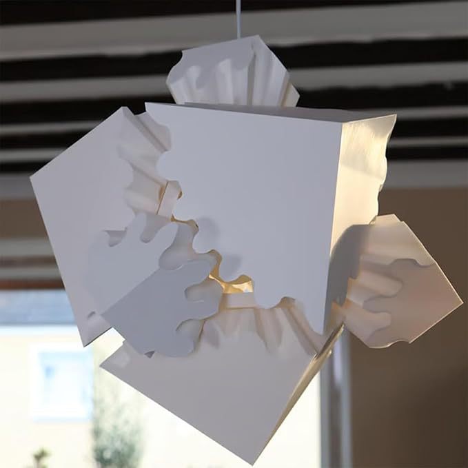 跨境爆款 3D Rotating Gear Cube Lamp 北欧简约齿轮立方体灯-阿里巴巴