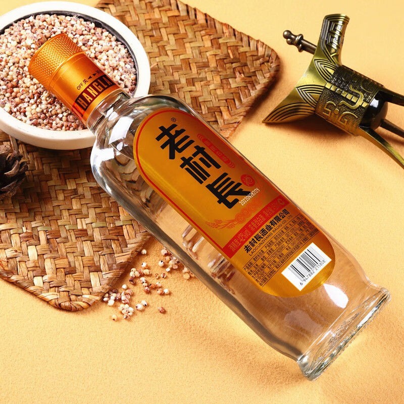 老村长谷色谷香 浓香型 42度 450ml*12瓶 整箱装白酒-阿里巴巴