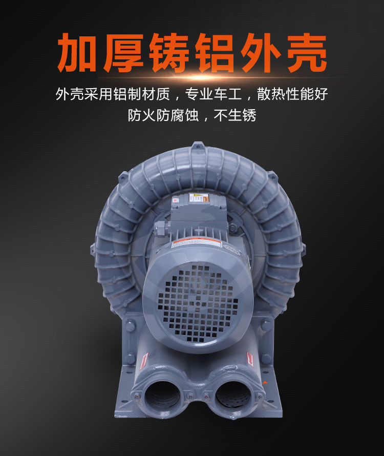 全风RB-1520环形高压鼓风机 15KW工业助燃送风冷却降温漩涡式气泵-阿里巴巴