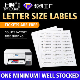 2-5/8 x 1" 100 Sheets Sticker Labels Shipping Address Labels-阿里巴巴