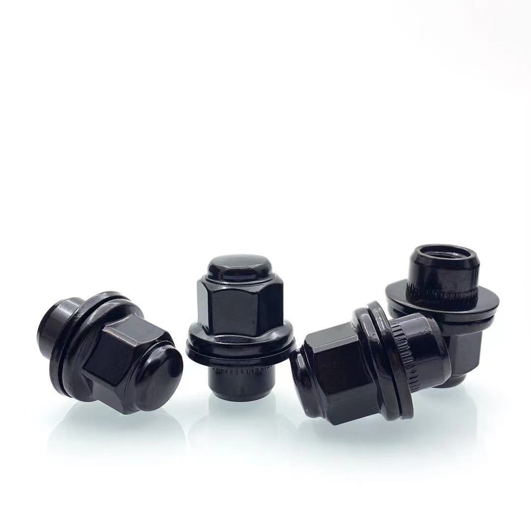 9094201058适用丰田普拉多威驰轮毂改装平口炫彩螺帽轮胎螺母螺丝-阿里巴巴