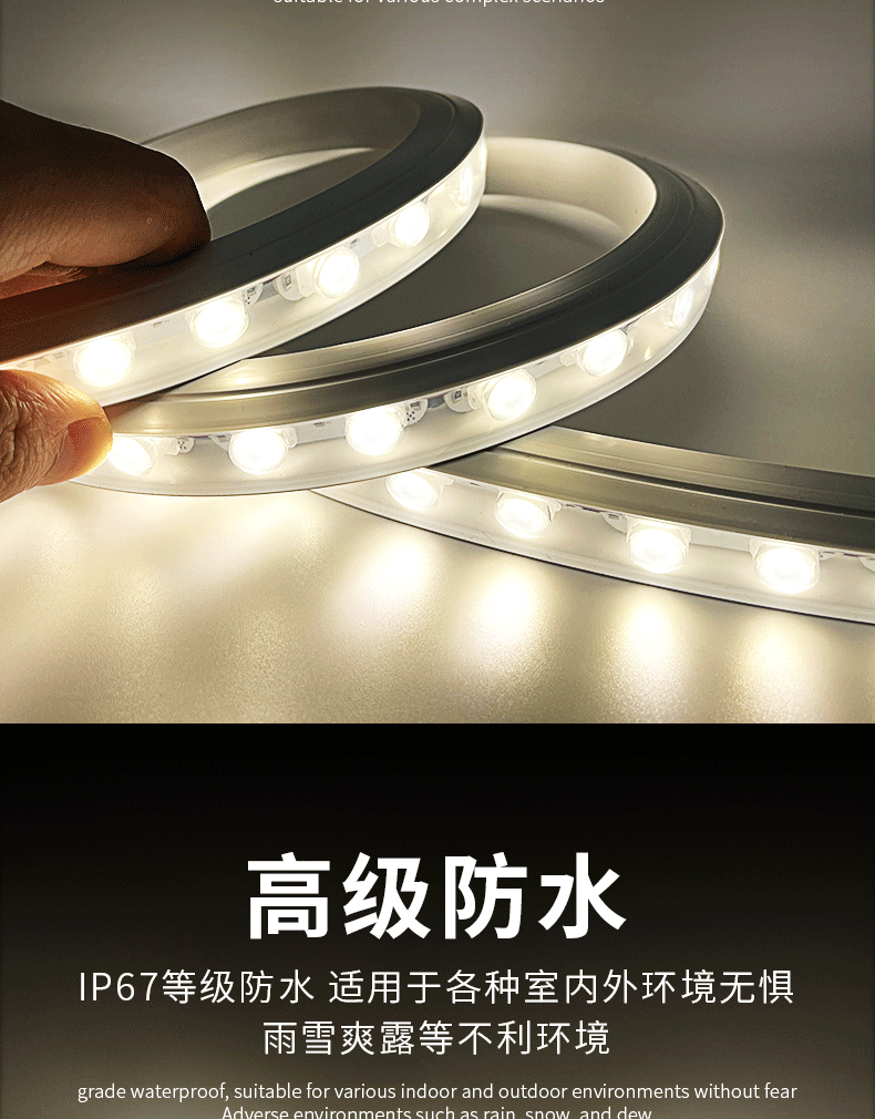 24Vled柔性洗墙灯带漫反射透镜灯带可弯曲亮化招牌户外防水软灯条-阿里巴巴