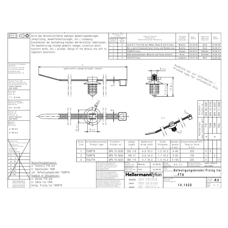 HellermannTyton海尔曼太通枞树2件式固定扎带 T50RFT8 156-00619-阿里巴巴