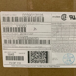 现货供应 MOLEX 39012025 3901-2025 39-01-2025 5557-02R-210-阿里巴巴