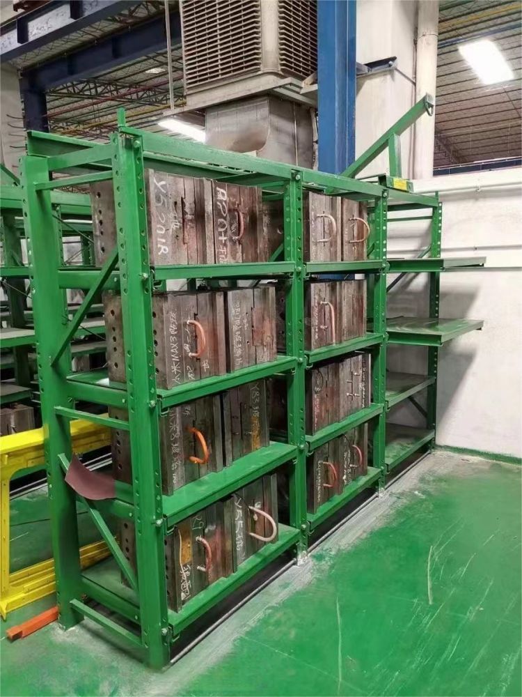 重型全开抽屉式模具架 组装型多层置物架 注塑车间模具五金货架-阿里巴巴