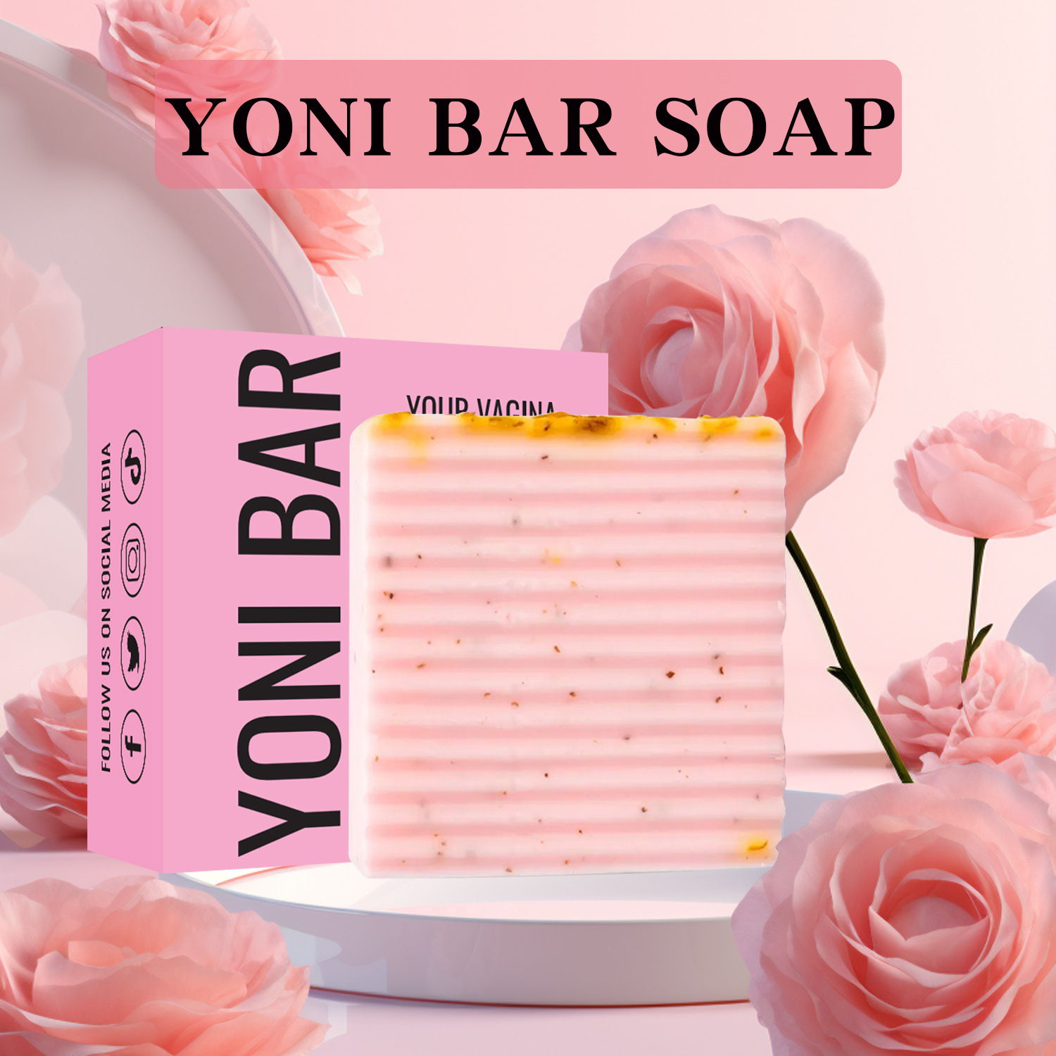 跨境外贸欧美TK款YONI soap私密皂精油皂手工冷制皂沐浴洗澡肥皂-阿里巴巴