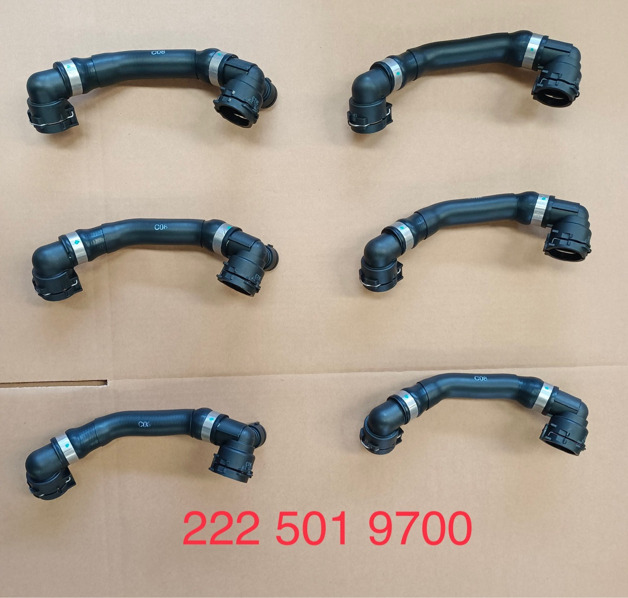 工厂批发适用于奔驰W222上下暖风水泵缸盖冷却水管2225019700-阿里巴巴