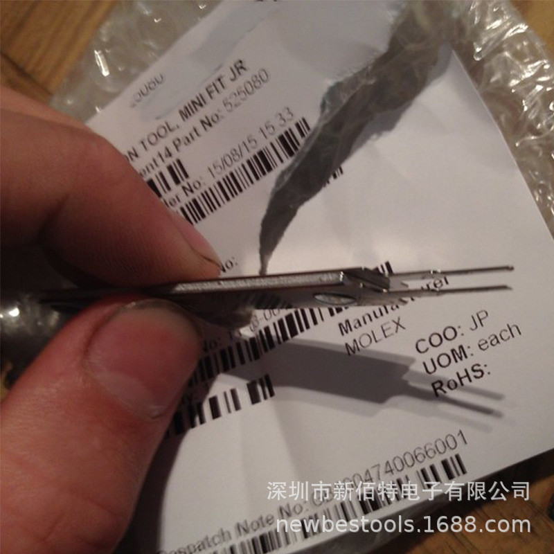 MOLEX压接拔取11-03-0043退针器11-03-0044 单双齿退针工具连接器-阿里巴巴