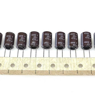 470UF 25V进口铝电解电容器 25v470uf 10*16 黑金刚KY 高频长寿命-阿里巴巴
