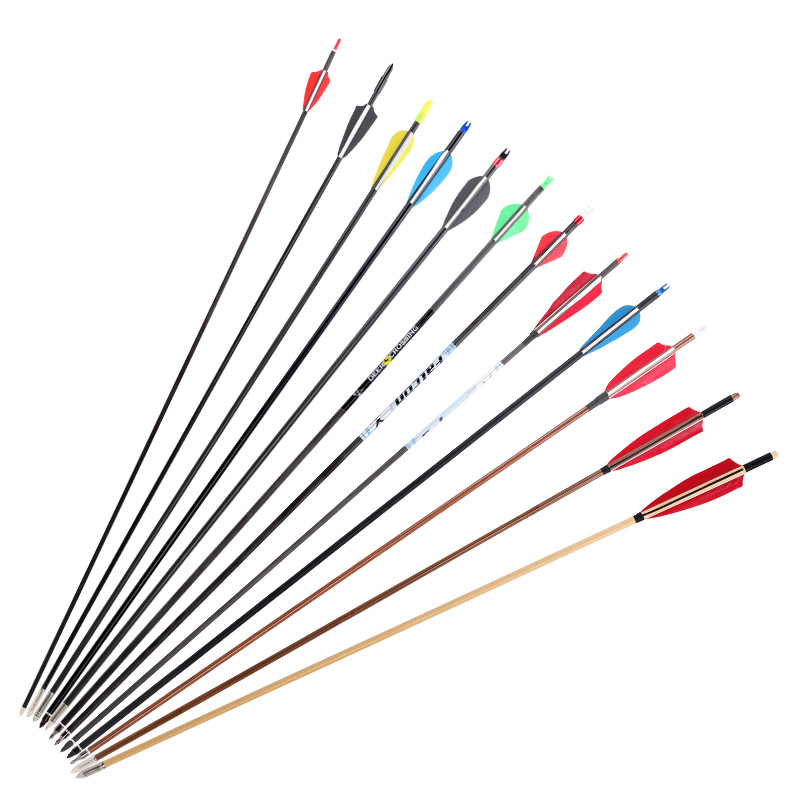 SPG Archery Arrow Total Glass Fiber Arrow Mixed Carbon Arrow Pure ...