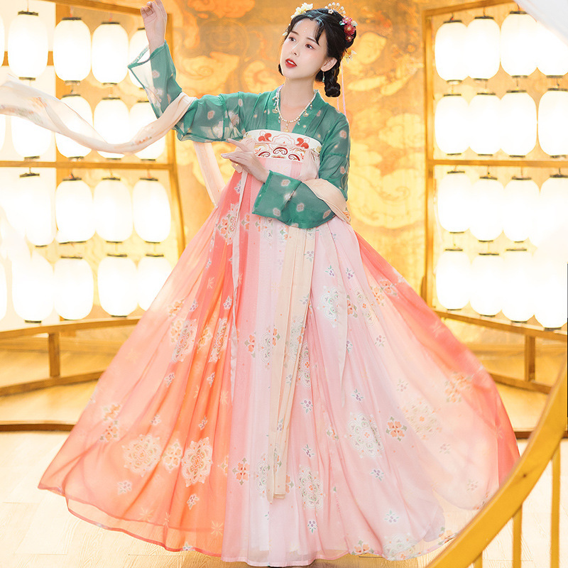 Tang Dynasty Hanfu Fairy dress for women tang system hanfu at the sound ...