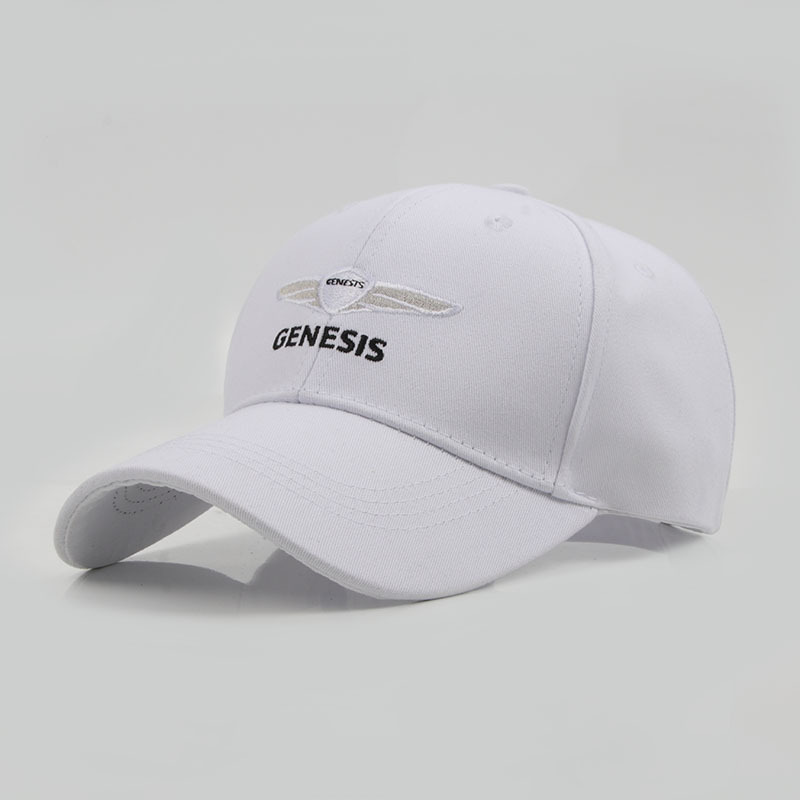 Nuevo logotipo de coche bordado, gorra de coche Genesis, versión ...