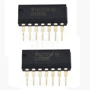 原装正品 直插 CD4081BE 芯片 四2输入端与门 DIP-14-阿里巴巴