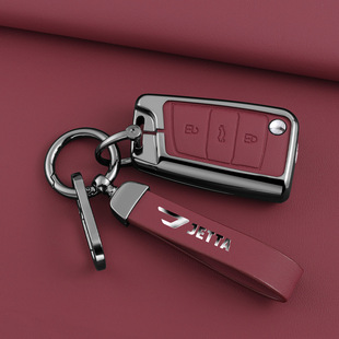 适用2023款捷达VS5车钥匙包23年捷达VS7汽车锁匙套捷达VA3金属扣-阿里巴巴