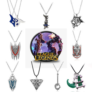 Legends Of League Jinx Cannon Necklace Long Chain Game Leag-阿里巴巴