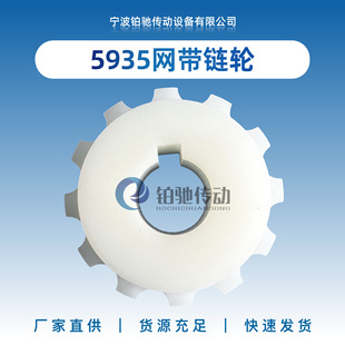 铂驰传动5935系列模块网带直行链板尼龙机加工带齿主被动链轮配件-阿里巴巴