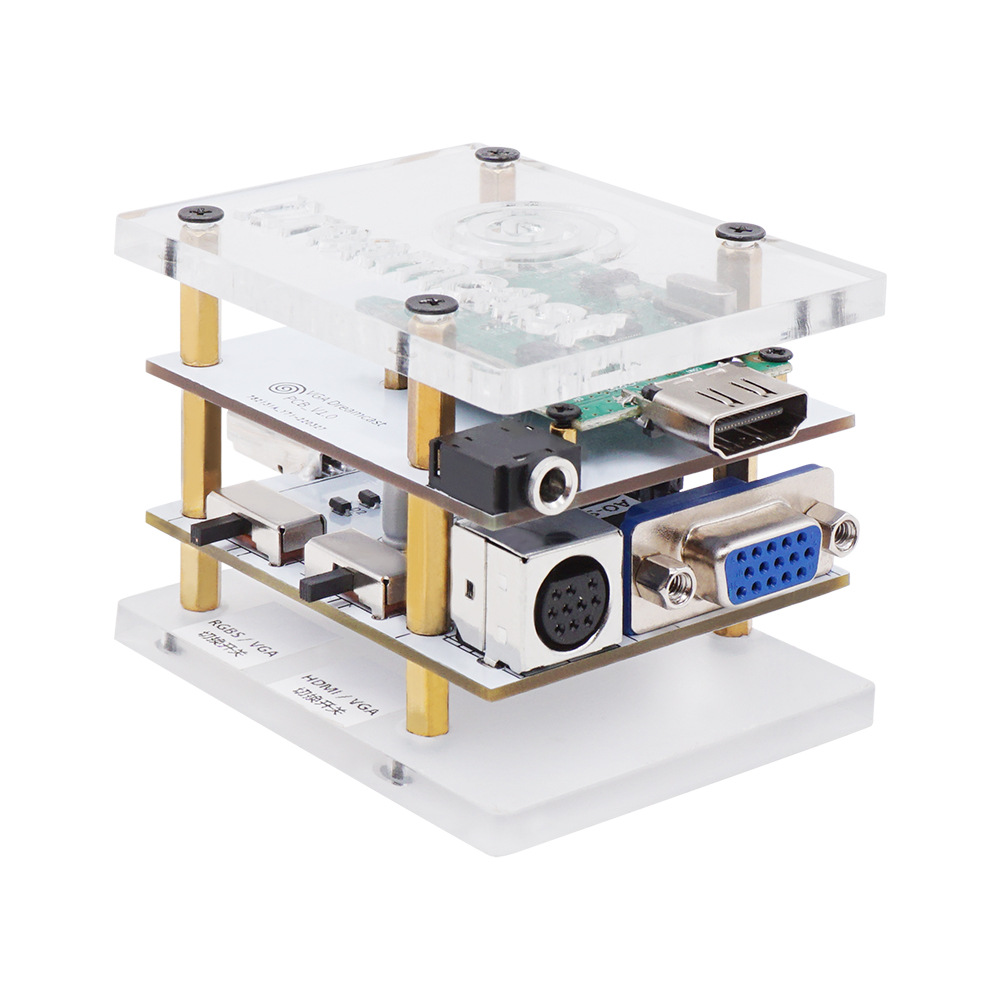 SEGA DreamCast游戏机 DC VGA BOX转换器HDMI RGBS VGA输出-阿里巴巴