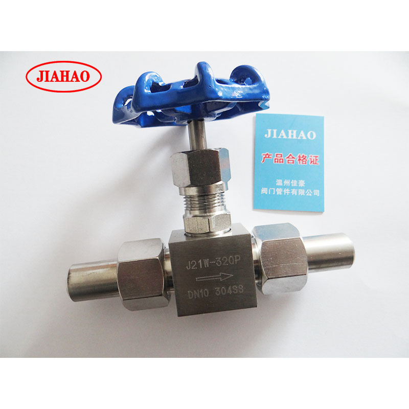 J21W-250P J23W-250P 不锈钢焊接式针型阀 对焊式截止阀-阿里巴巴