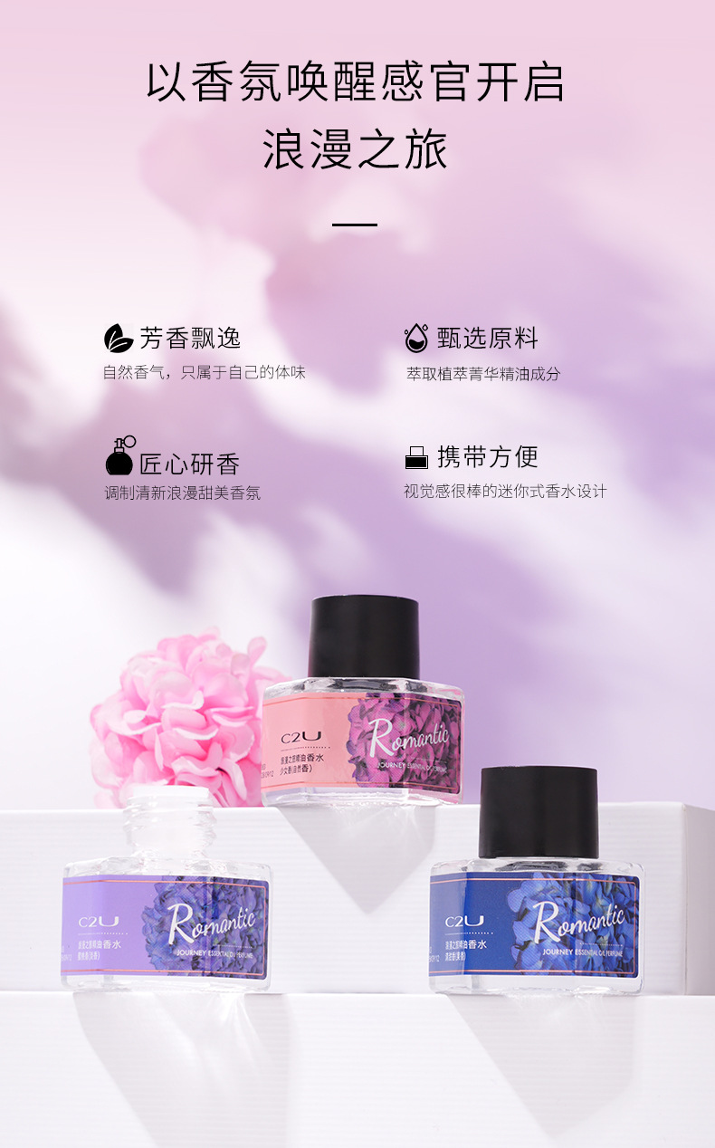 C2U浪漫之旅精油香水礼盒女士私处香水蜜桃香Q版少女护理香氛批发-阿里巴巴