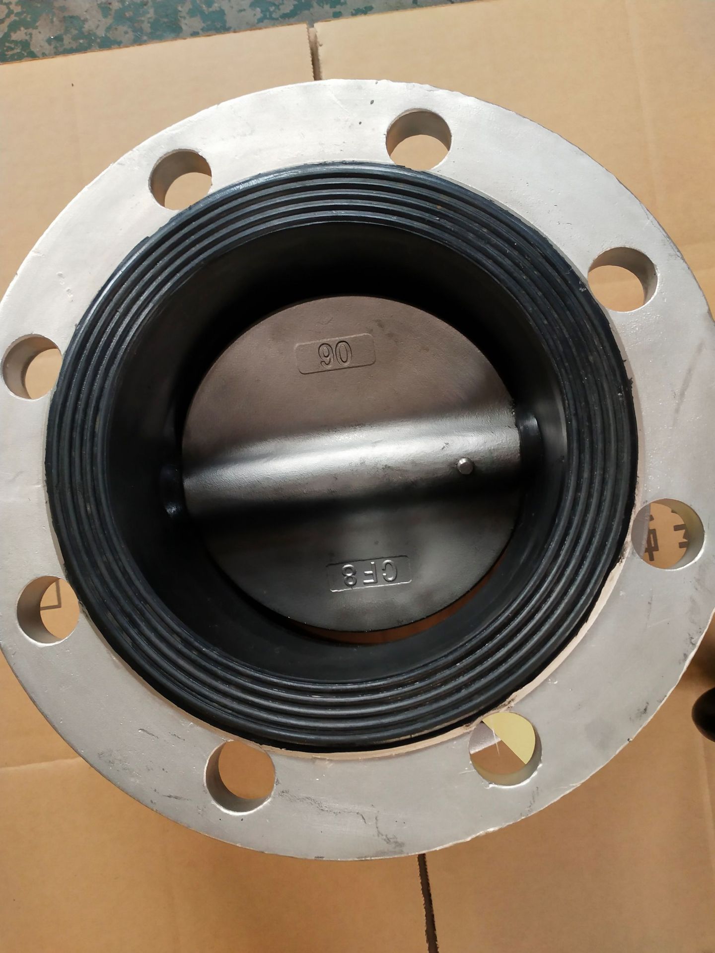 不锈钢法兰涡轮软密封蝶阀D341X-16P-阿里巴巴